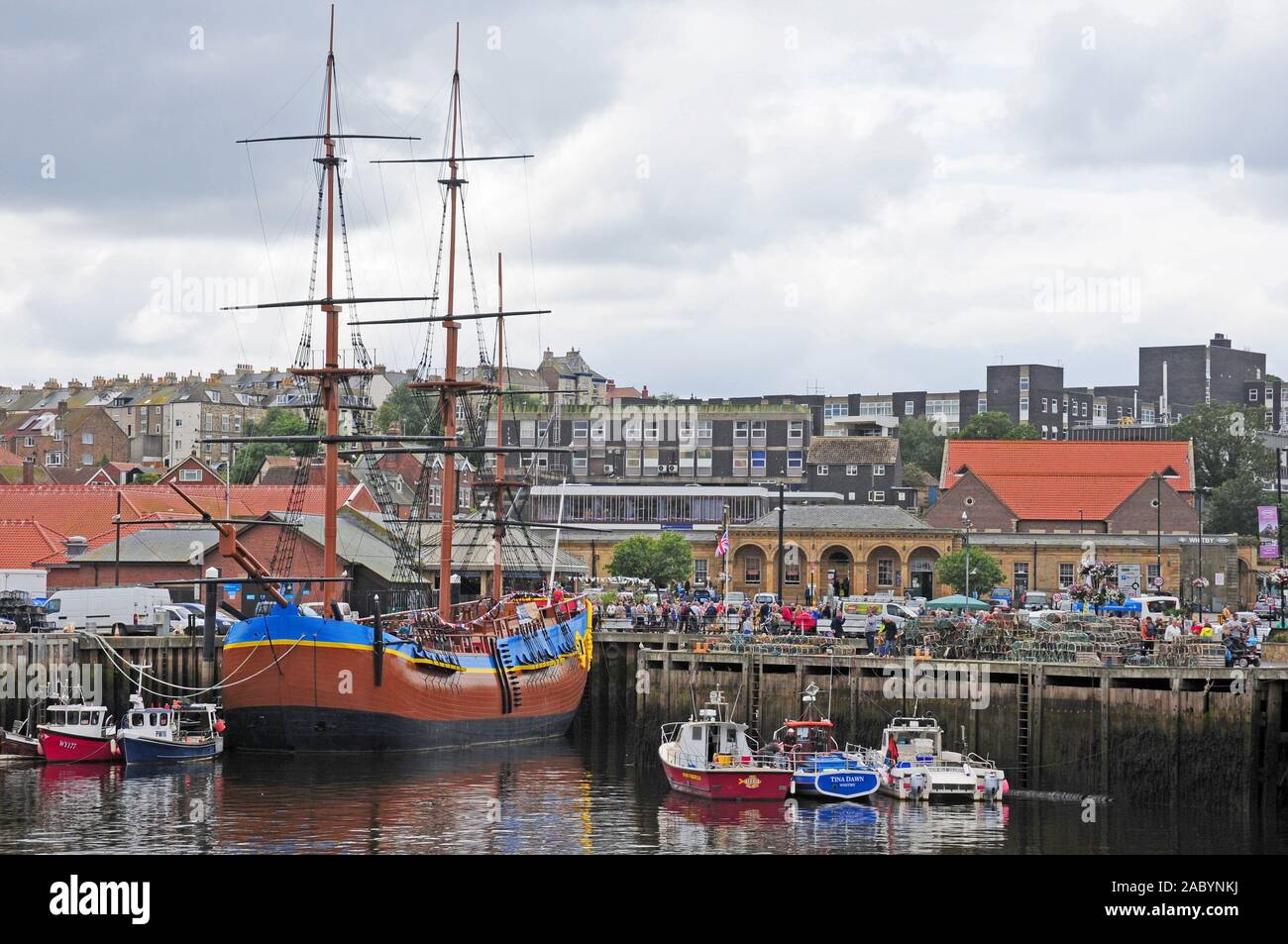 Replica of endeavour hi-res stock photography and images - Alamy
