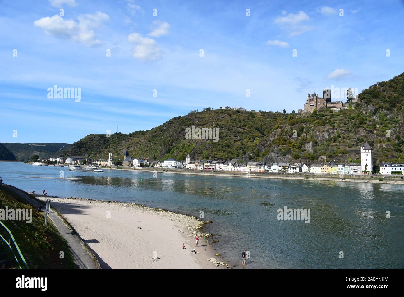 St. Goar at Loreley, Mittelrheintal Stock Photo - Alamy