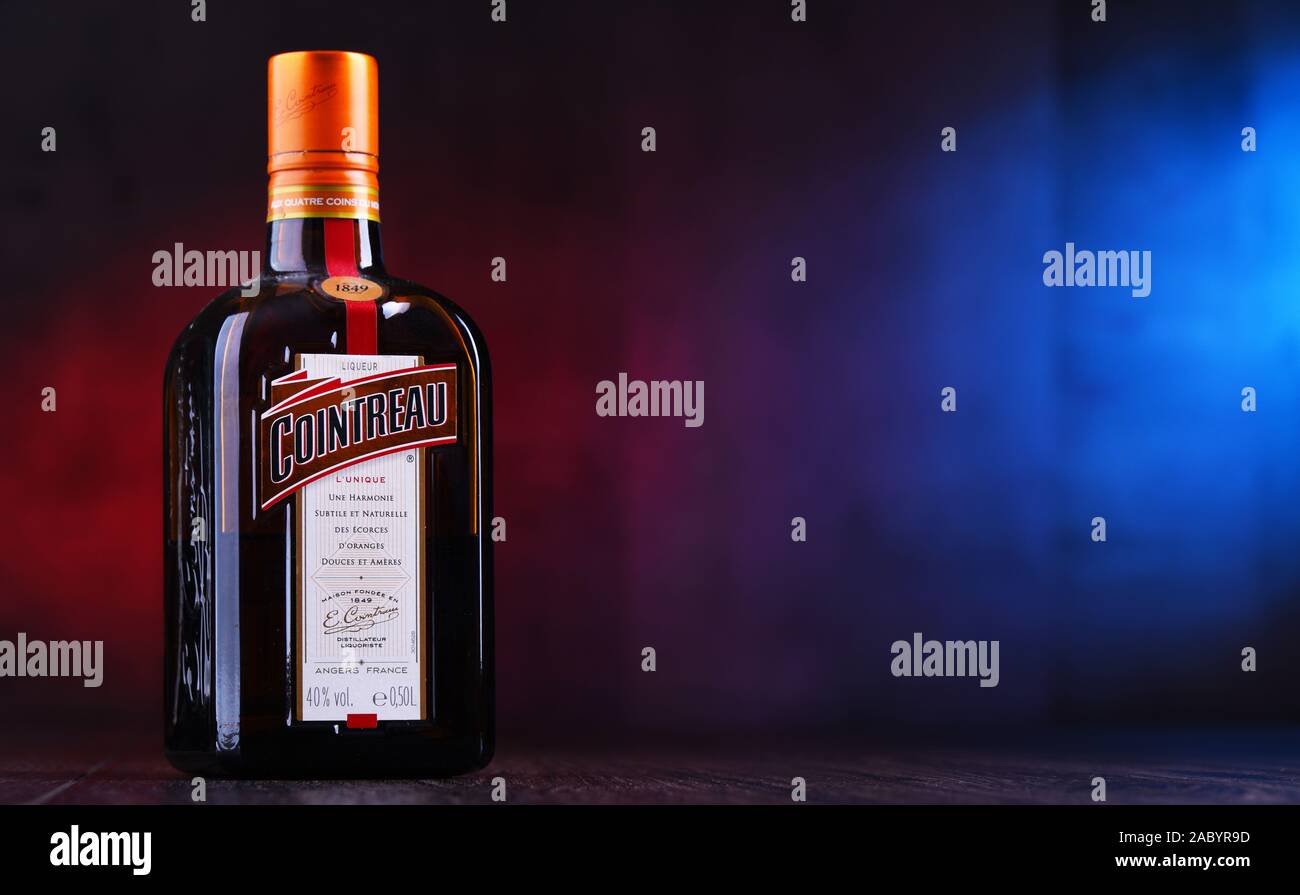 Cointreau orange liqueur bottle hi-res stock photography and images - Alamy