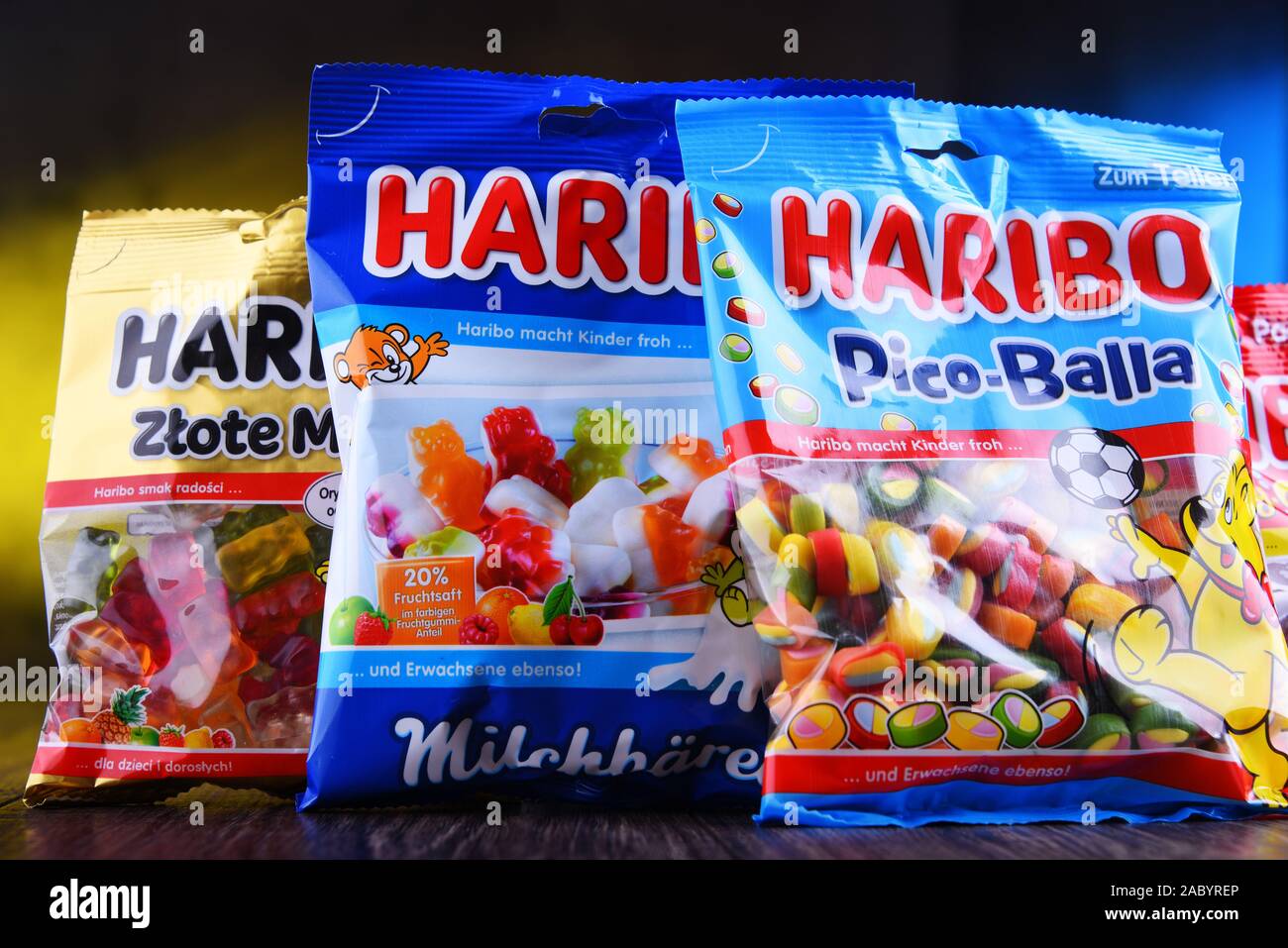 Haribo logo hi-res stock photography and images - Alamy