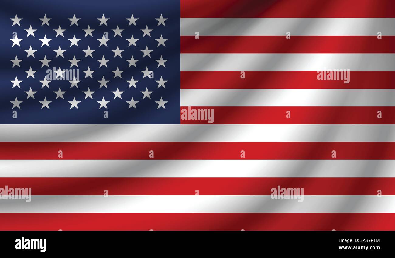 Realistic flag, vector illustration Stock Vector Image & Art - Alamy