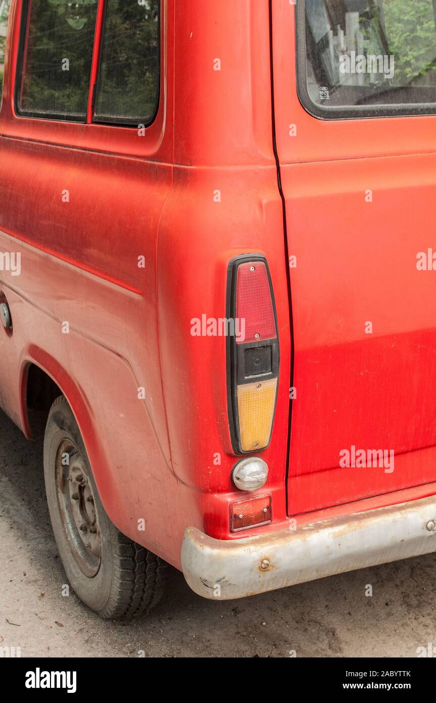Vintage van rear hi-res stock photography and images - Alamy