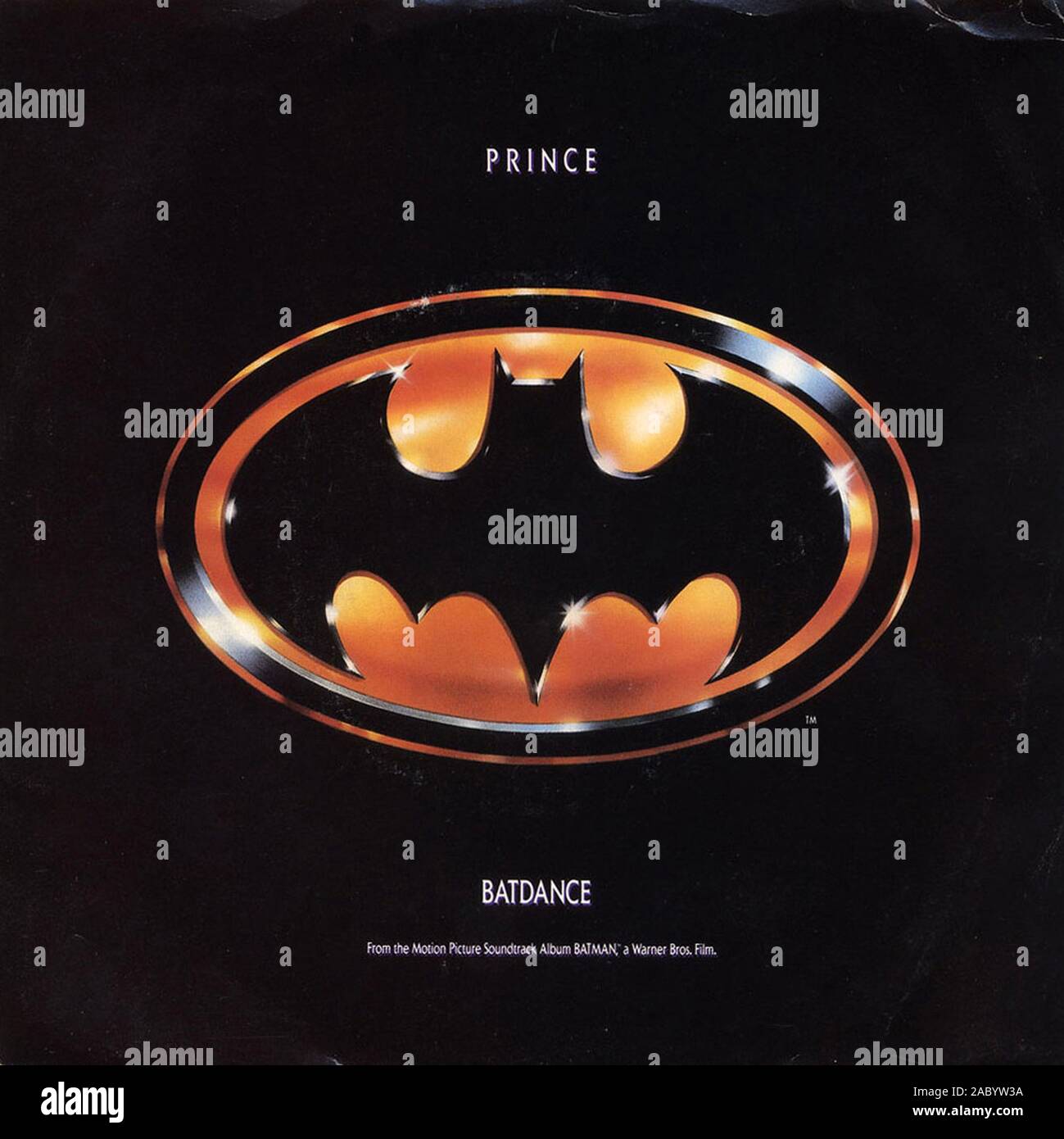Prince - Batdance - Vintage vinyl album cover Stock Photo - Alamy