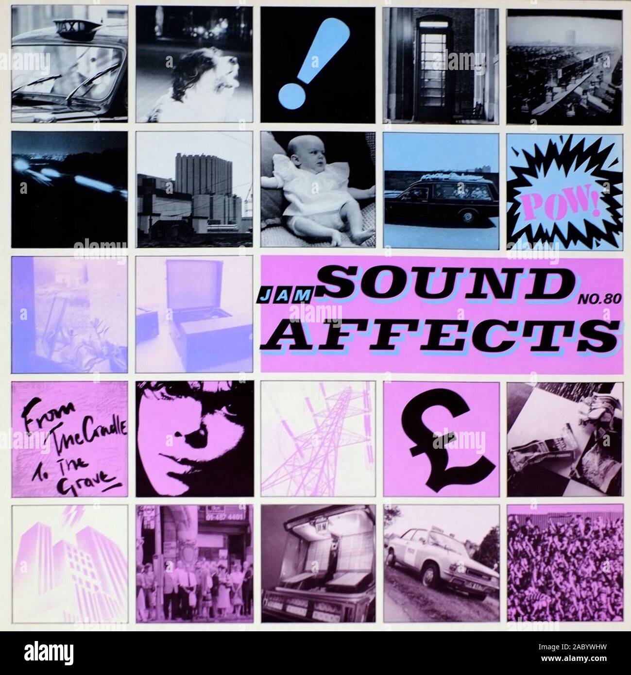 Jam, The Sound Effects - Vintage vinyl album cover Stock Photo - Alamy