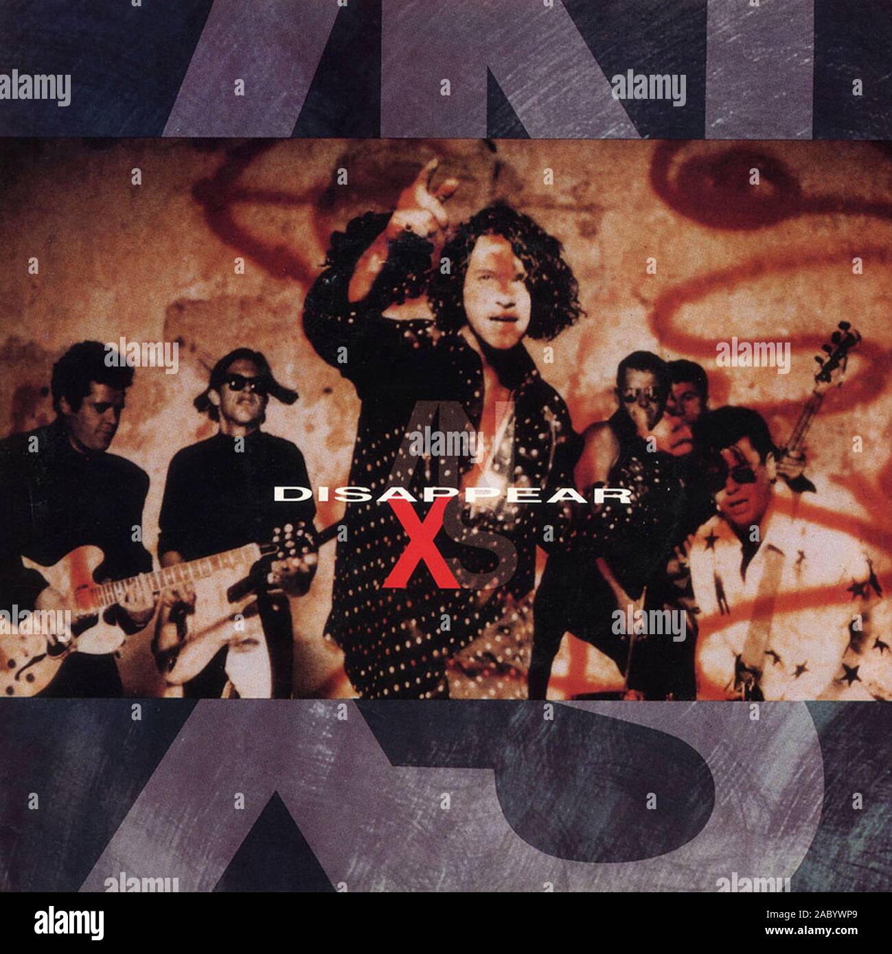 INXS - Disappear - Vintage vinyl album cover Stock Photo - Alamy