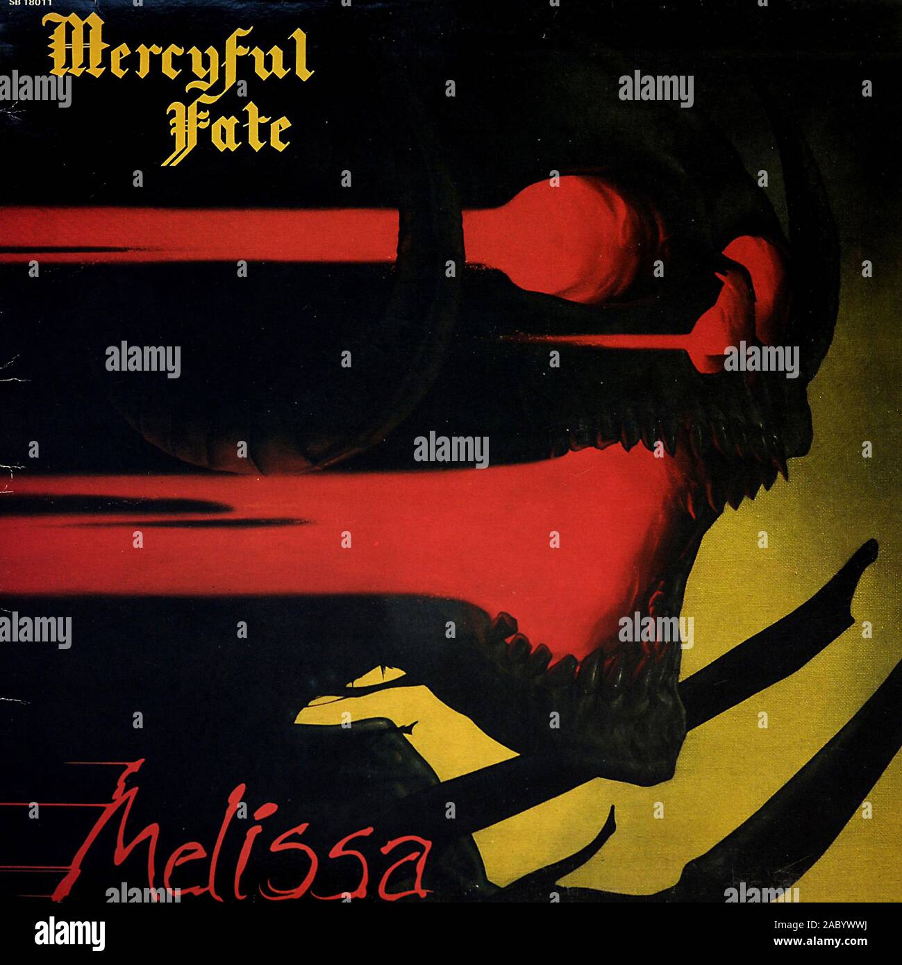 MERCYFUL FATE Melissa - Vintage vinyl album cover Stock Photo - Alamy