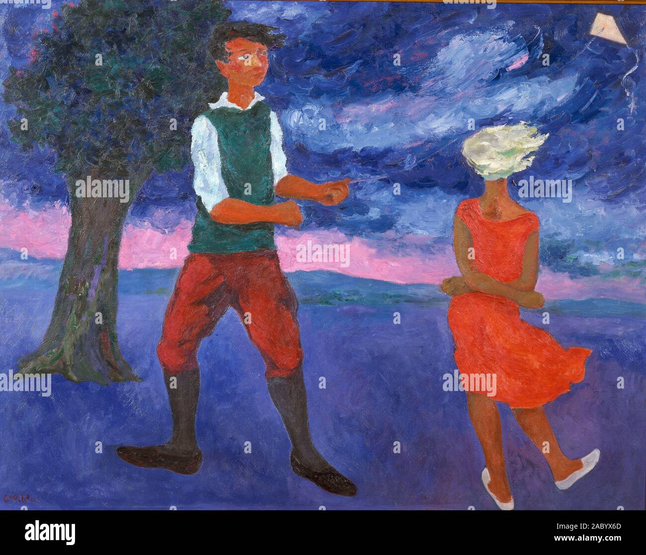 Cometa de color hi-res stock photography and images - Alamy