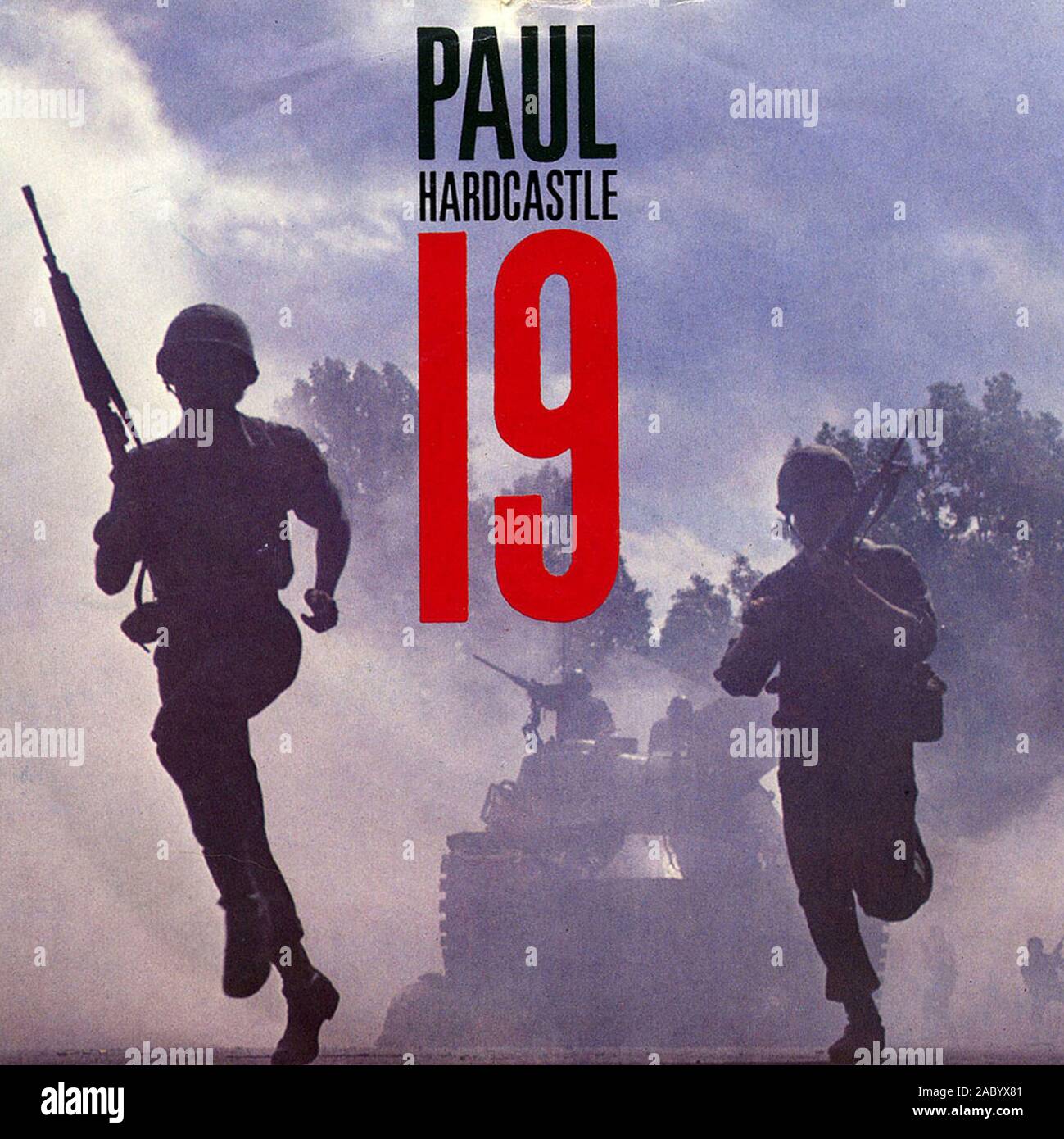 Paul Hardcastle - 19 - Vintage vinyl album cover Stock Photo - Alamy