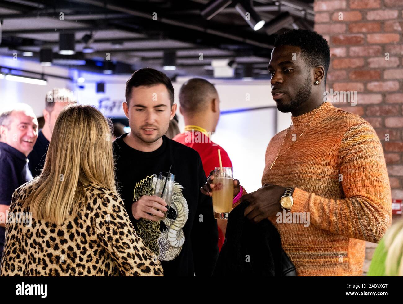 Marcel Somerville (right) during the Fujifilm House of Photography ...