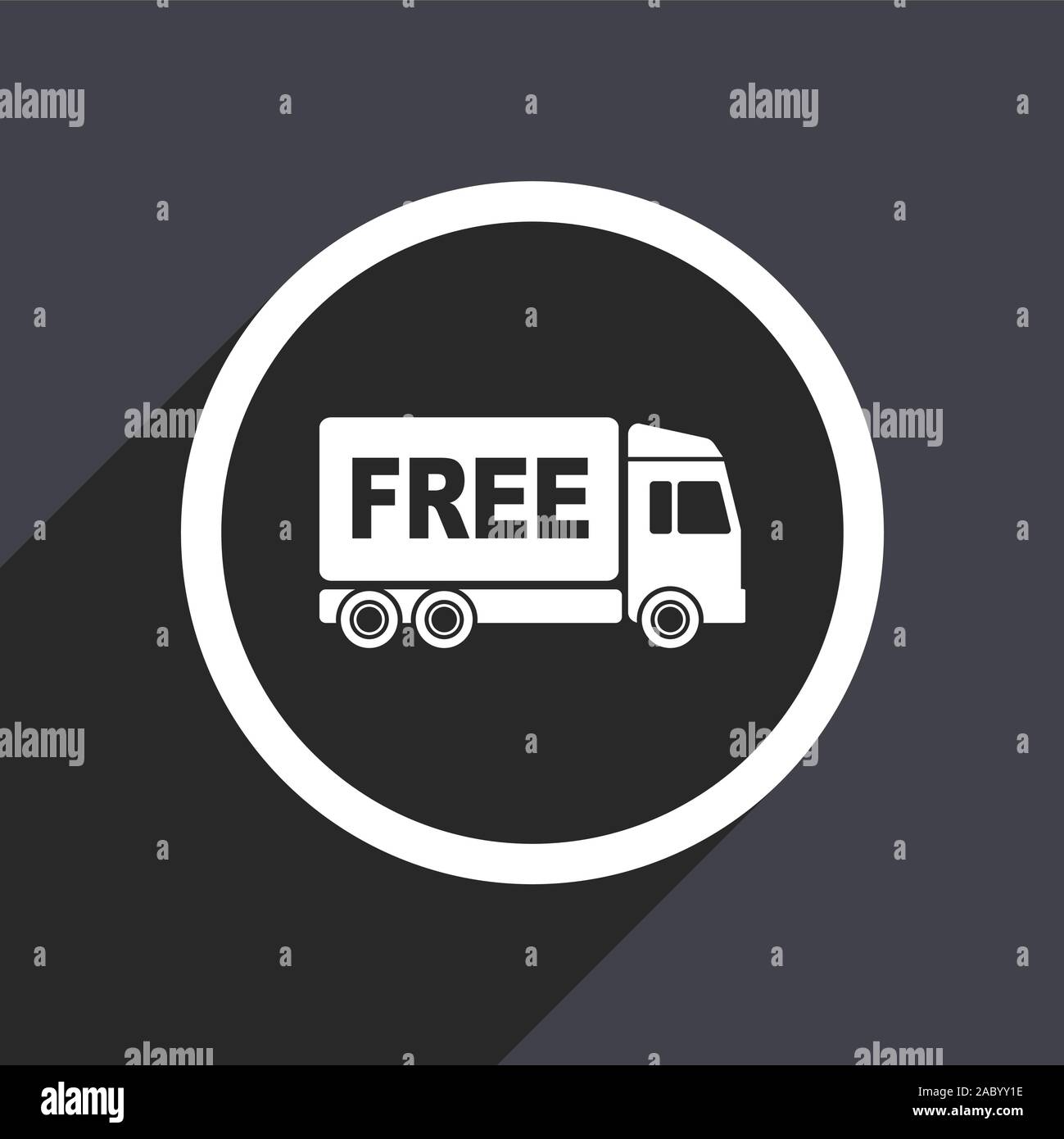 Express delivery button icon concept Stock Vector Images - Alamy