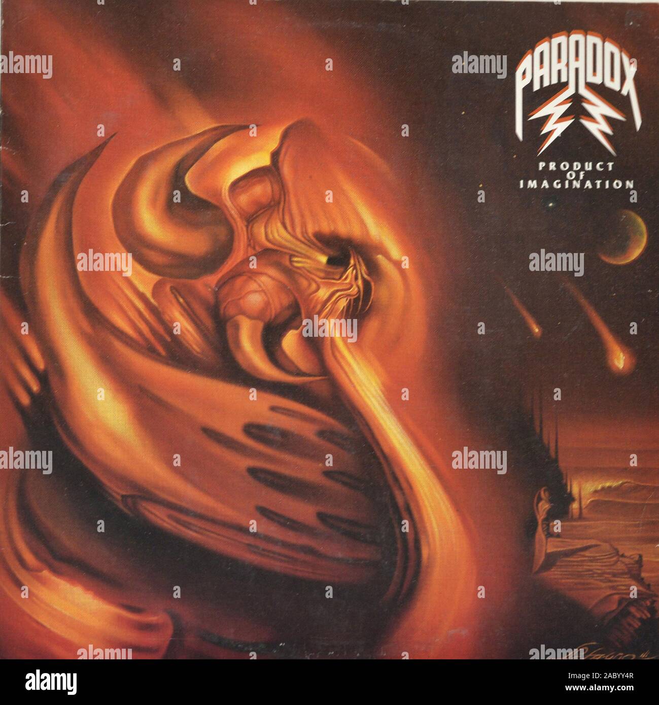 PARADOX Product of Imagination - Vintage vinyl album cover Stock Photo ...