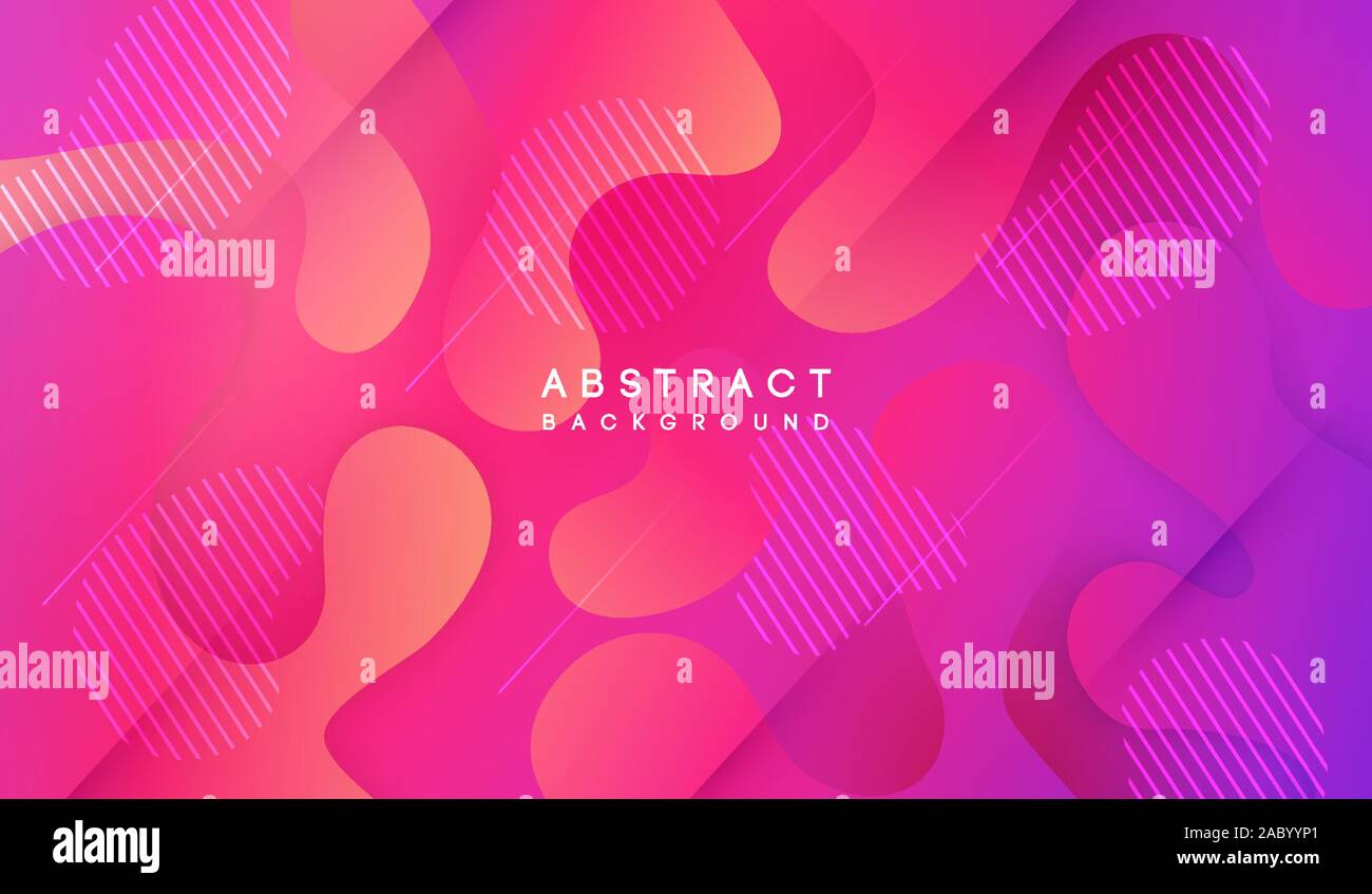Moving colorful abstract background. Dynamic Effect. Vector ...