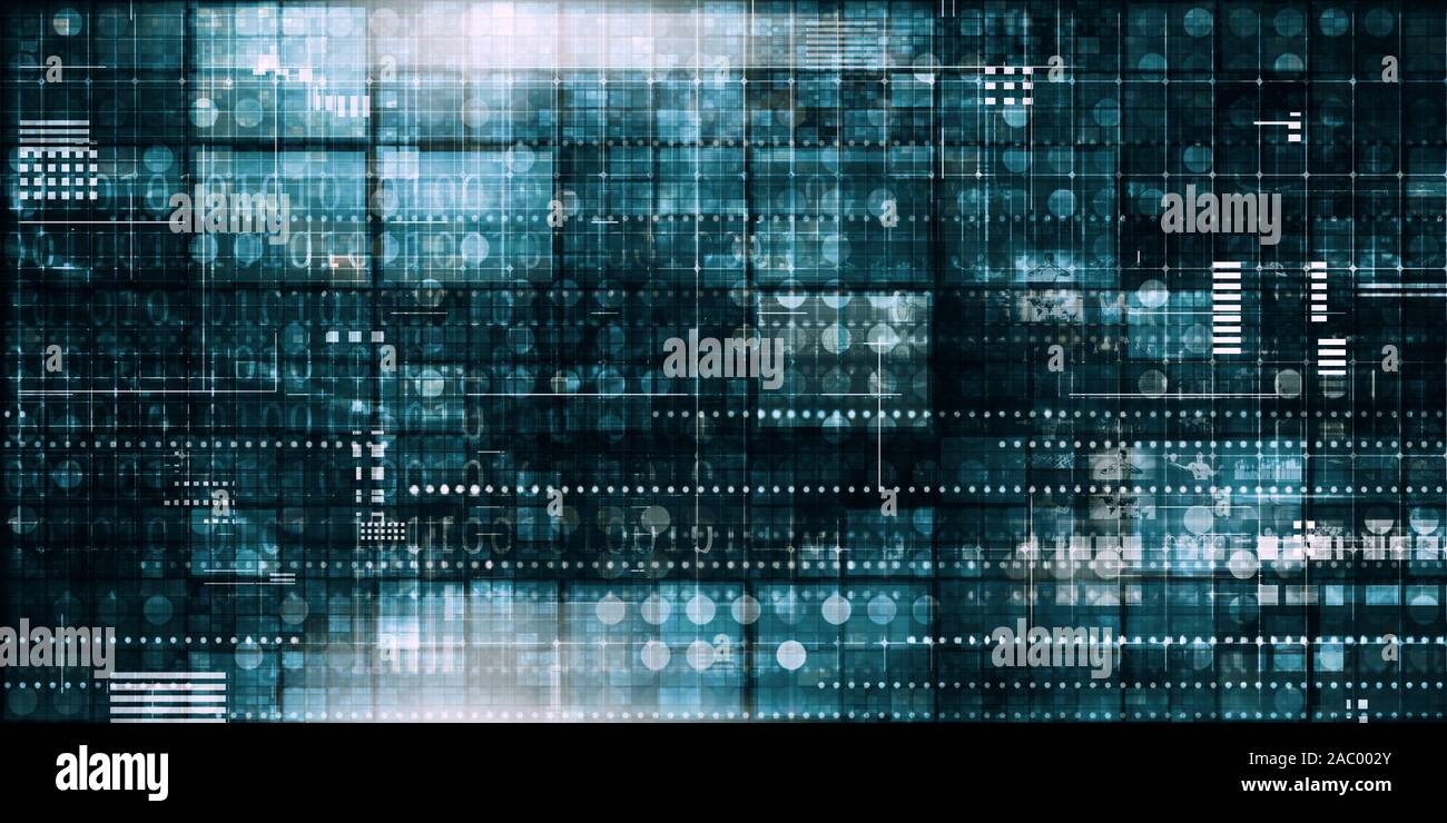 Information Technology Data Network as a System Stock Photo - Alamy