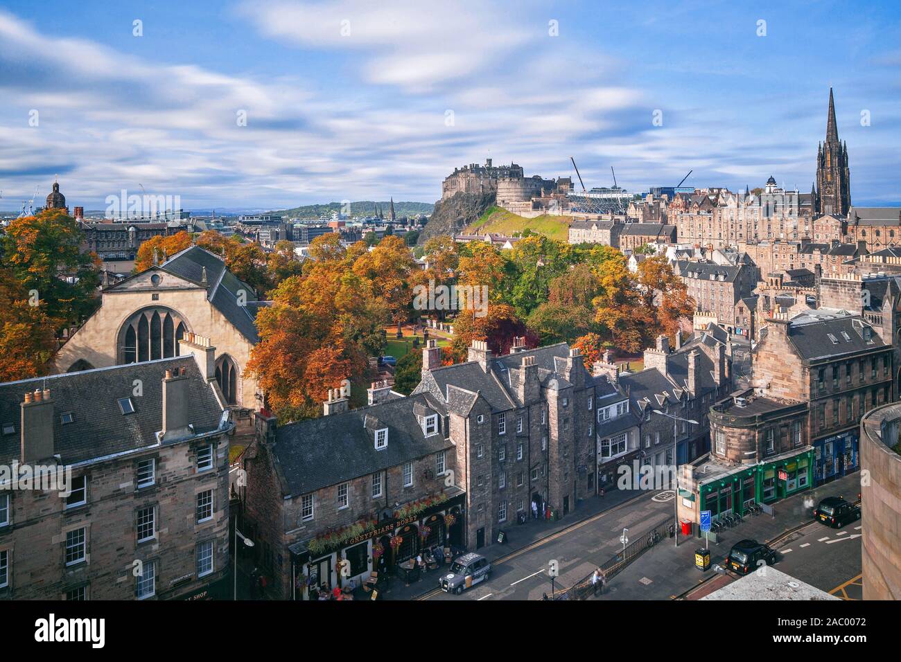 Edinburgh, Scotland - scenic during Autumn Stock Photo - Alamy