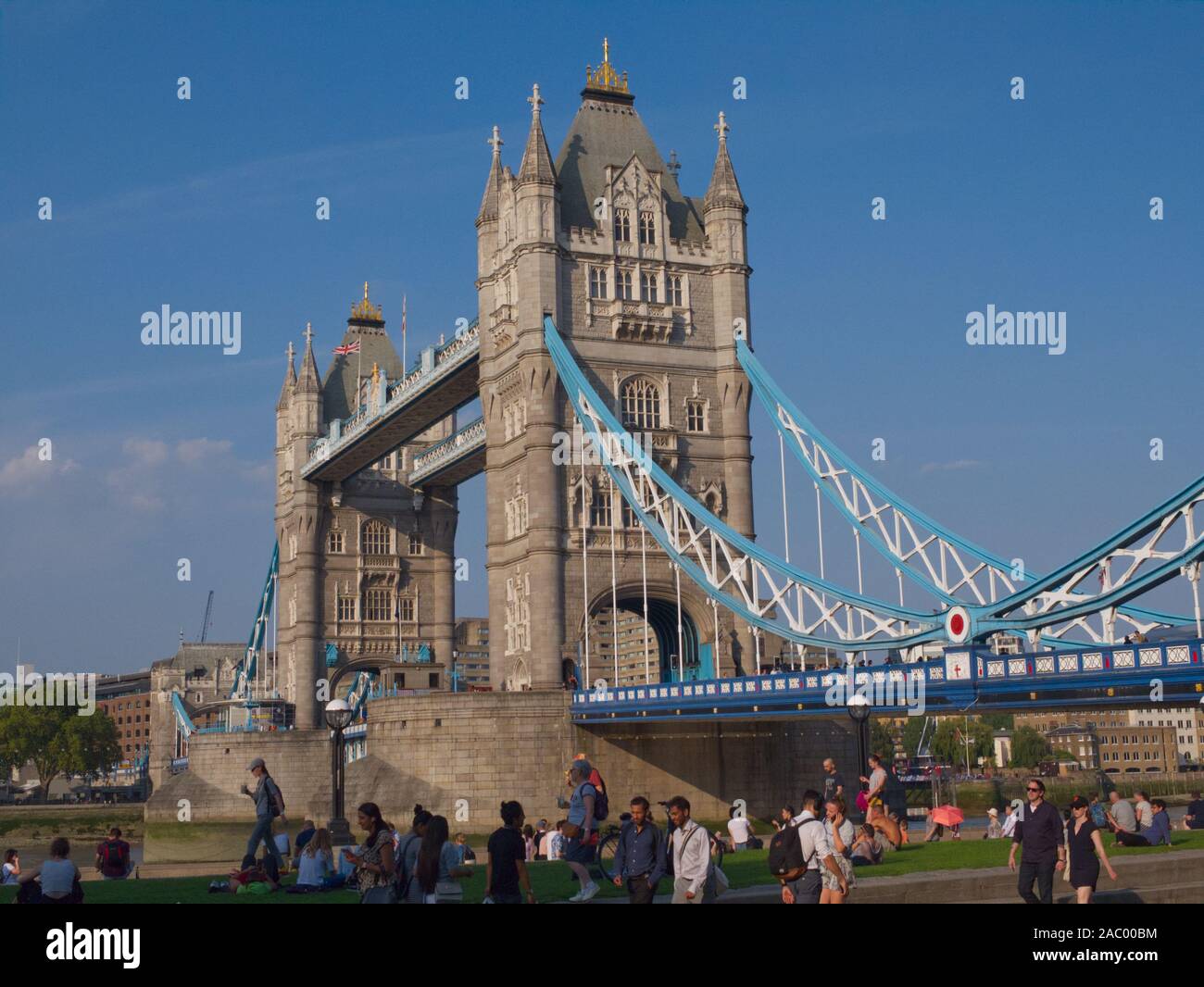 Tower Bridge, River Thames, London, UK. Iconic London Attraction the ...