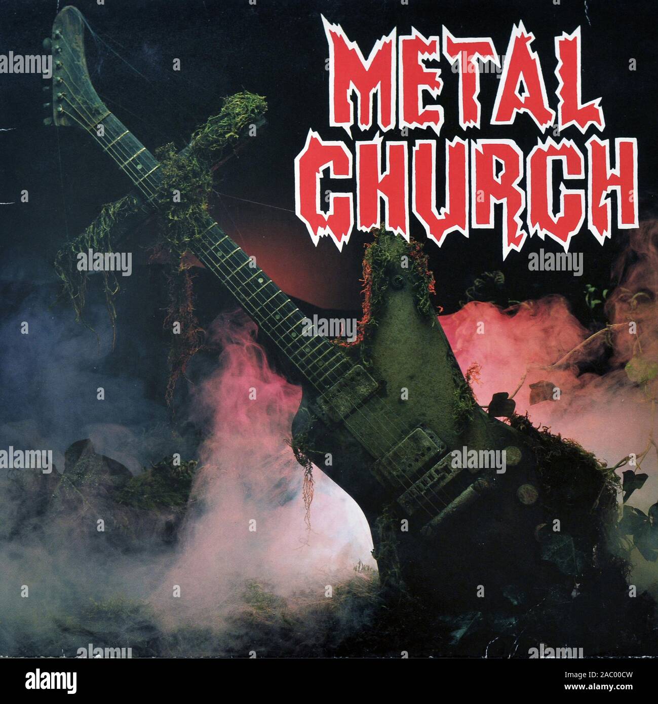 METAL CHURCH Metal Church - Vintage vinyl album cover Stock Photo - Alamy