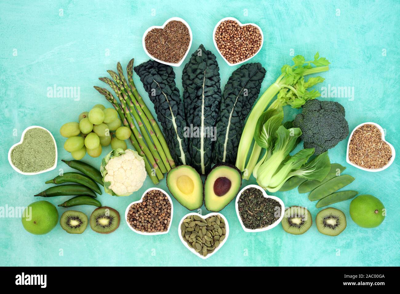 Green Vegetable Heart