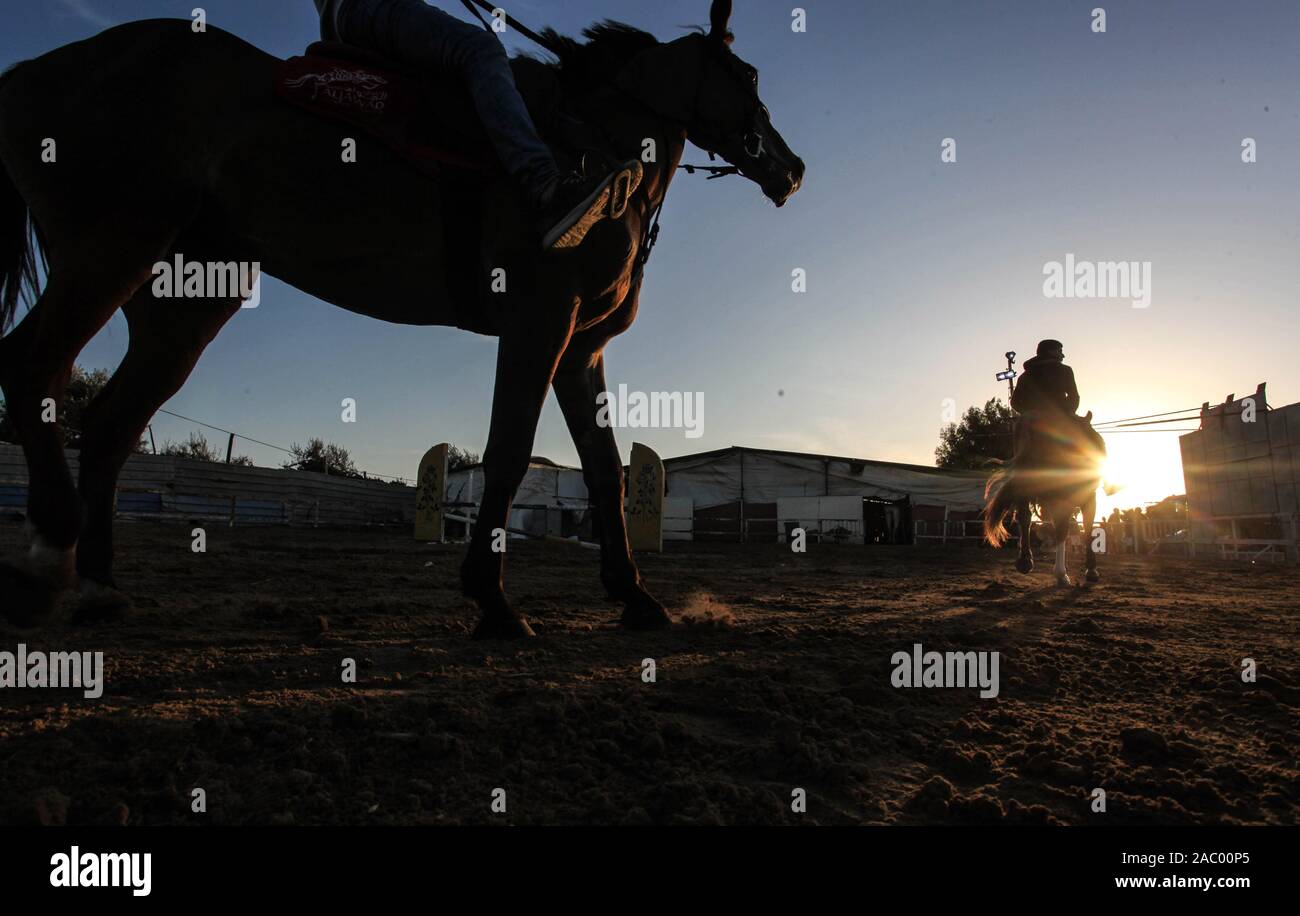 Gaza City, Gaza Strip, Palestinian Territory. 29th Nov, 2019. A ...