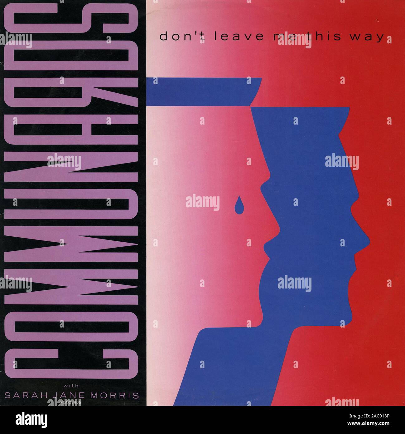 Communards - Vintage vinyl album cover Stock Photo - Alamy