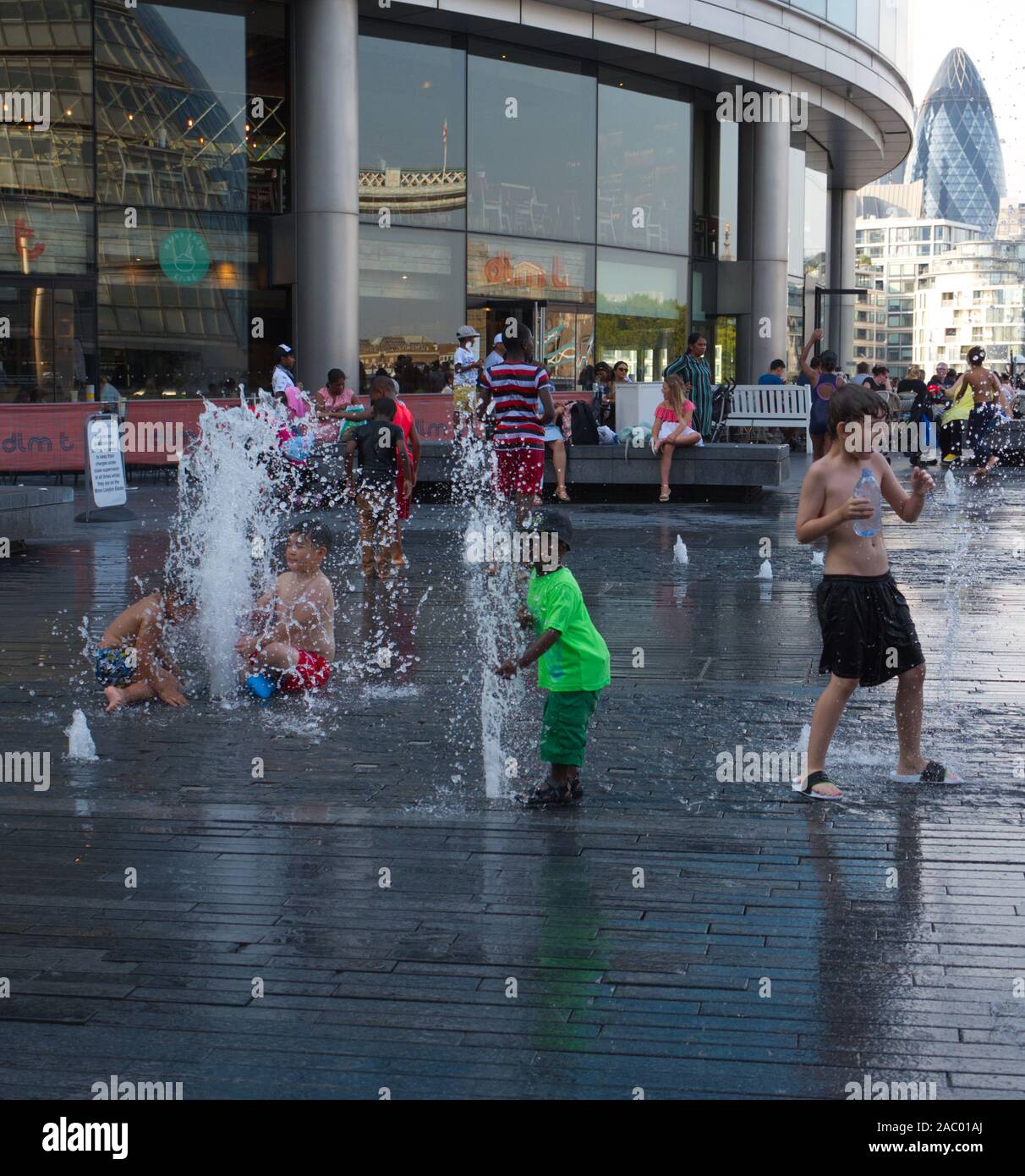 The rejuvenated London Bridge in Southwark, the major suburb of the ...
