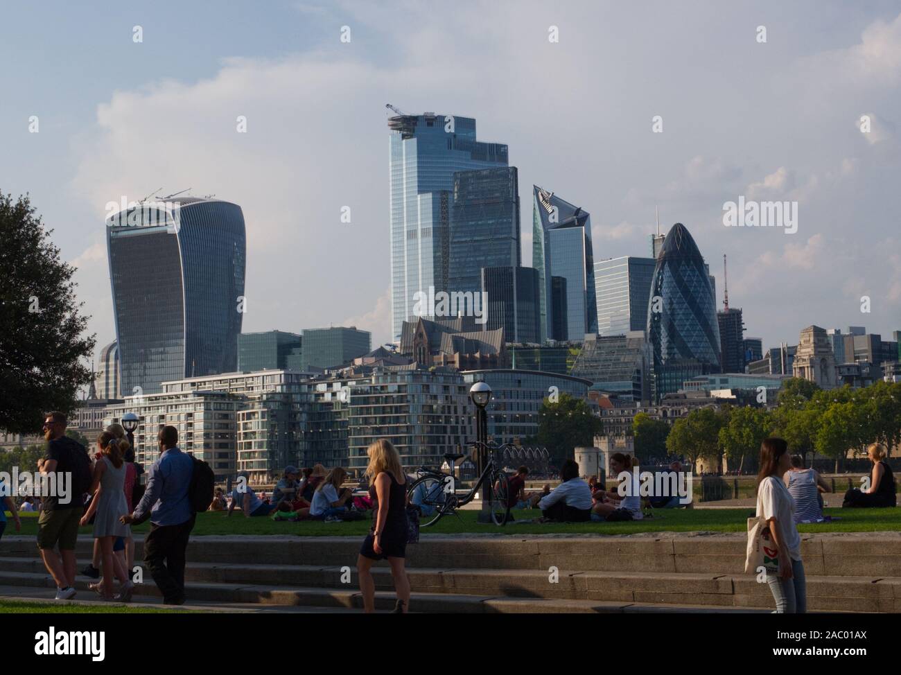 The rejuvenated London Bridge in Southwark, the major suburb of the ...