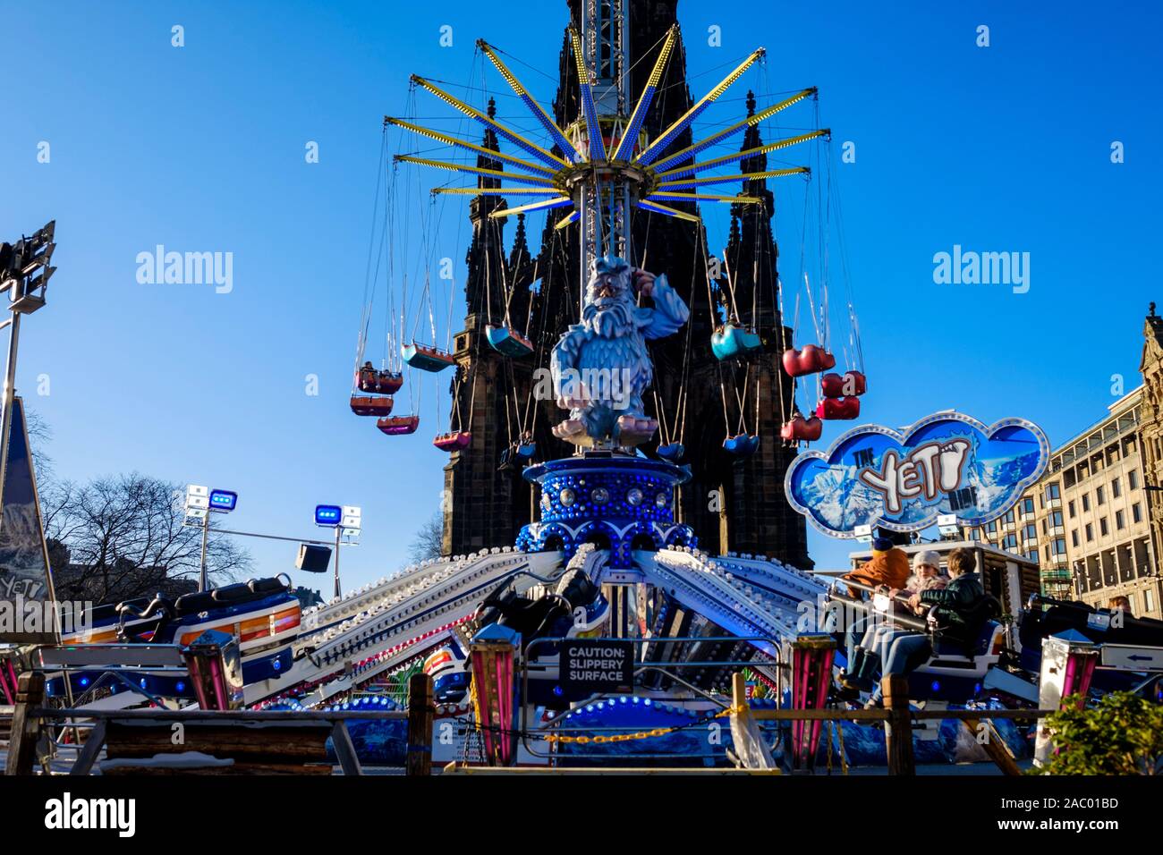 Star flyer ride edinburgh christmas hi-res stock photography and images ...