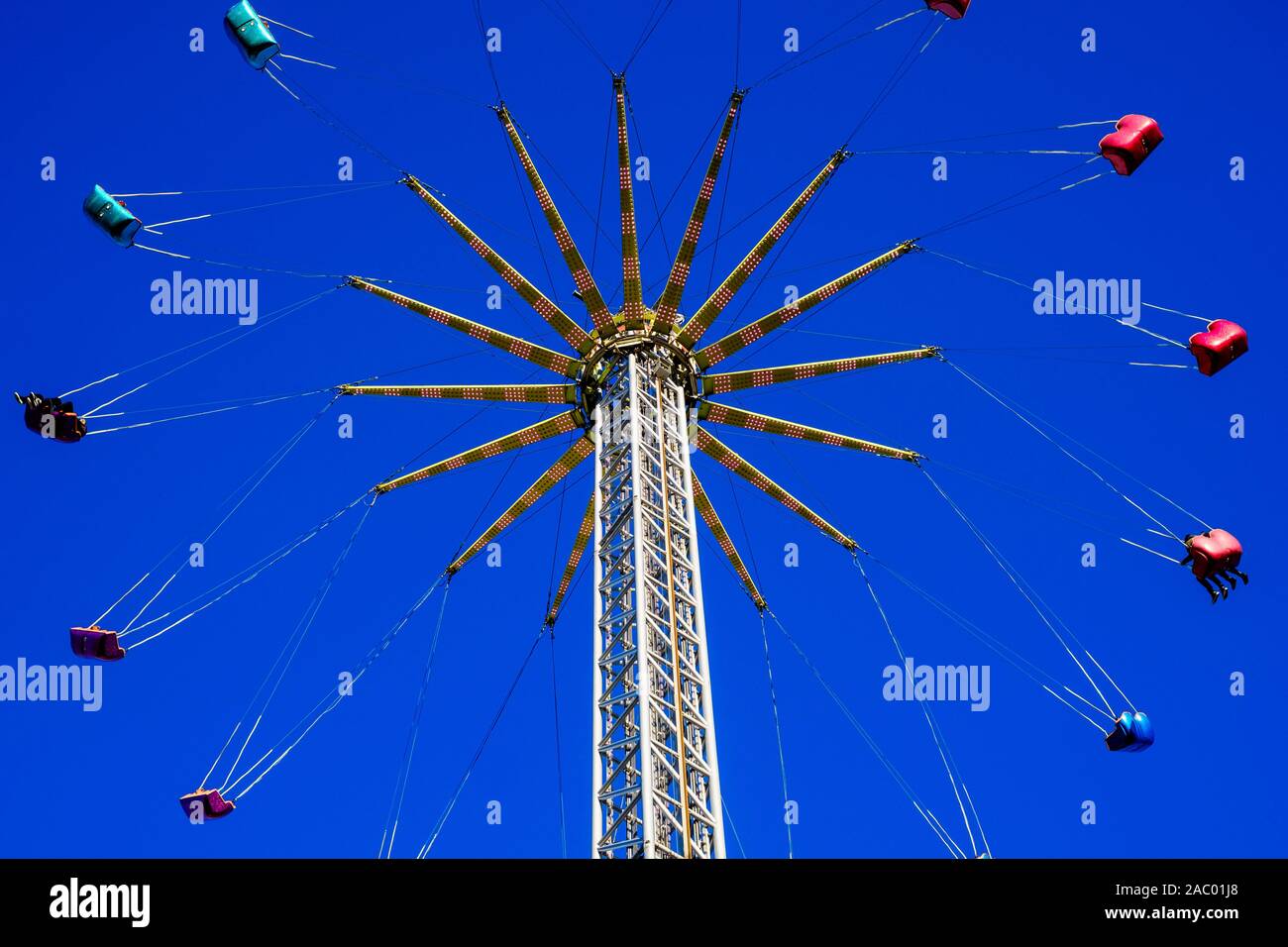 Edinburgh's Christmas 2019: The Star Flyer thrill ride in Princes ...