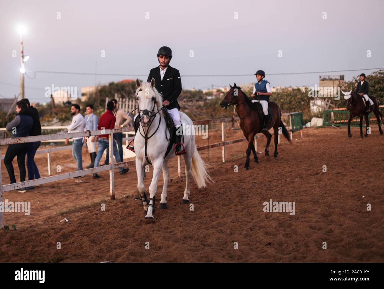 Gaza City, Gaza Strip, Palestinian Territory. 29th Nov, 2019. A ...