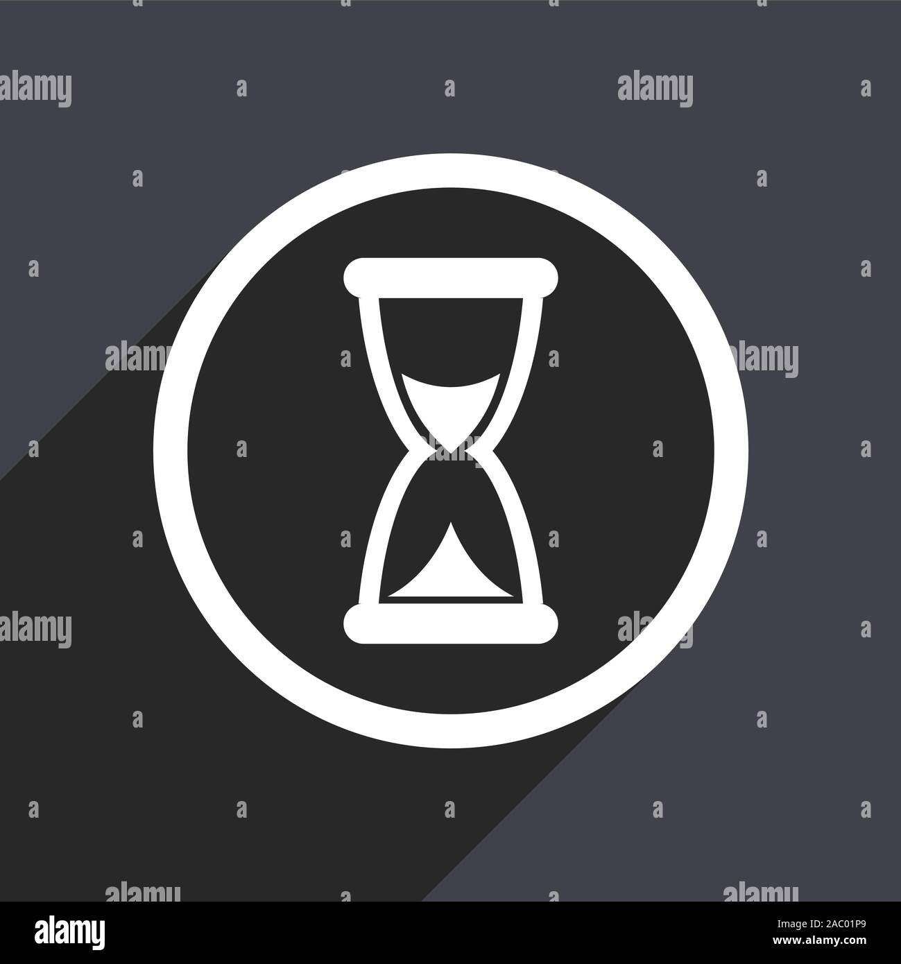 Timing hourglass Stock Vector Images - Alamy
