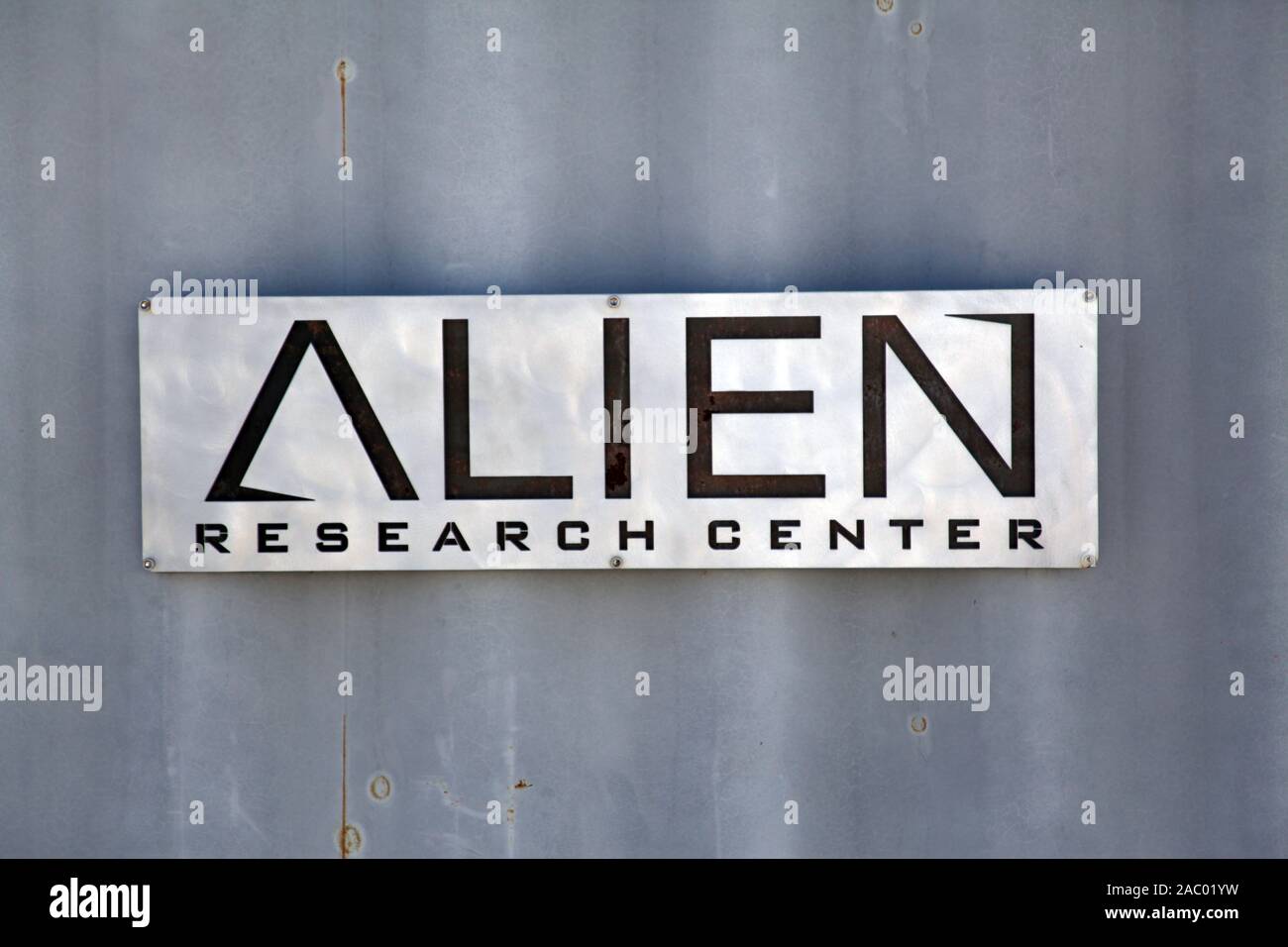 Alien Research Center Stock Photo - Alamy