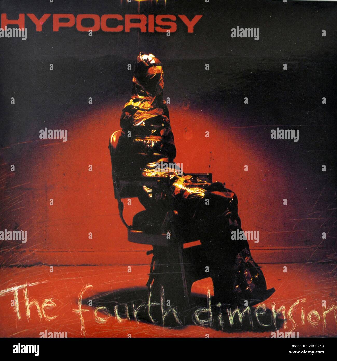 Hypocrisy The Fourth Dimension 2LP - Vintage vinyl album cover Stock ...