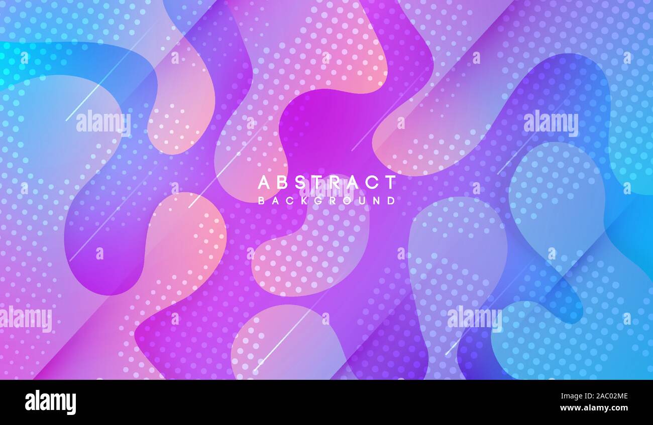 Moving colorful abstract background. Dynamic Effect. Vector ...