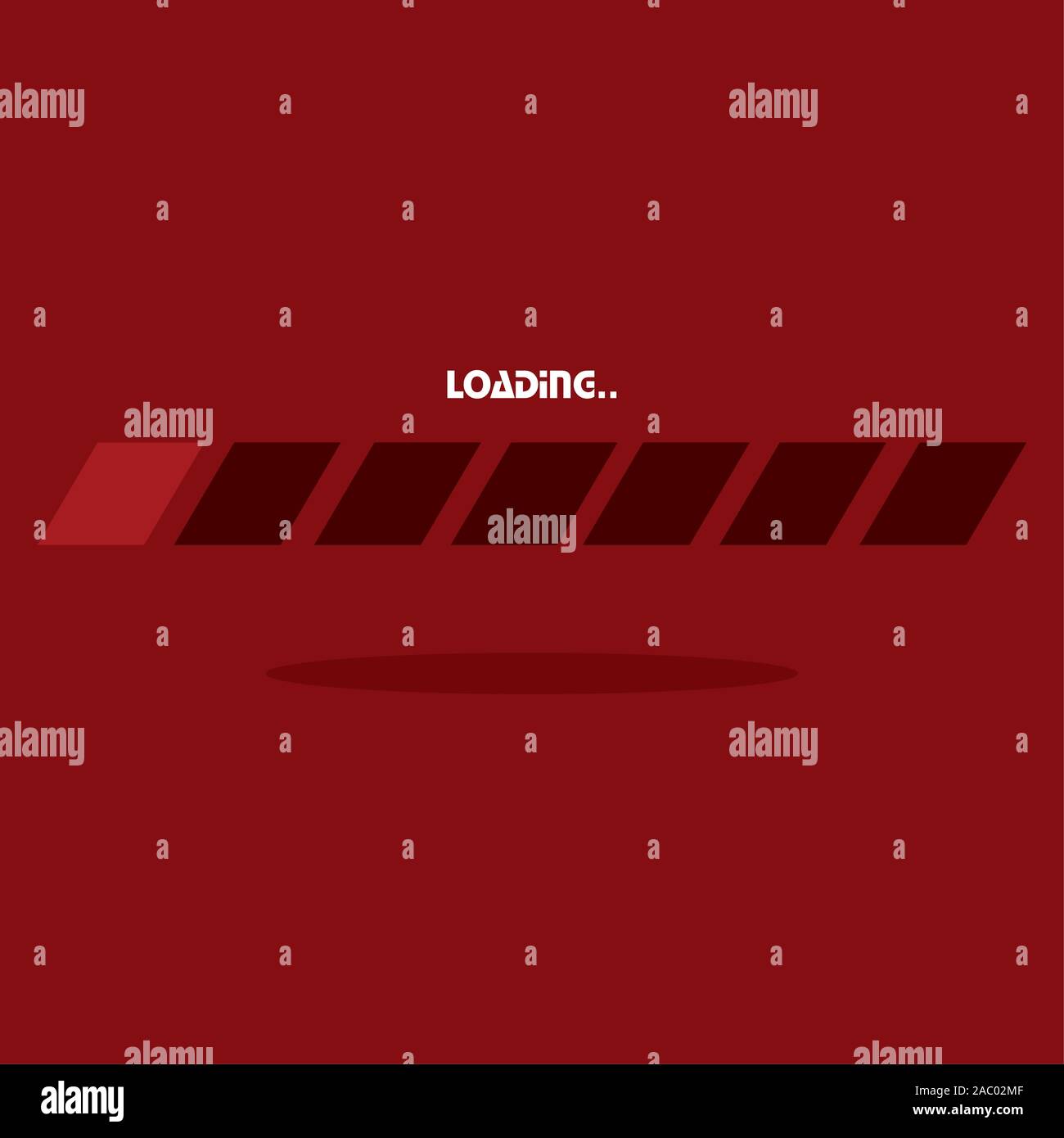 Isolated Loading Bars Stock Vector Image And Art Alamy