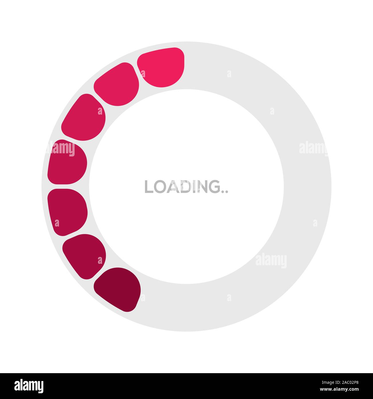 Isolated loading bars Stock Vector Image & Art - Alamy