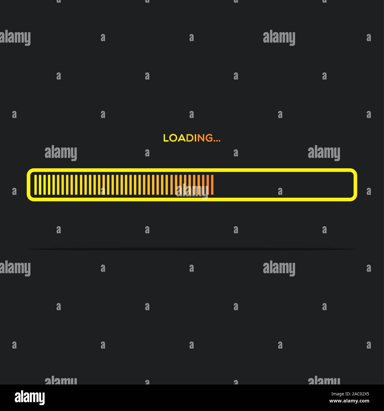Isolated loading bars Stock Vector Image & Art - Alamy
