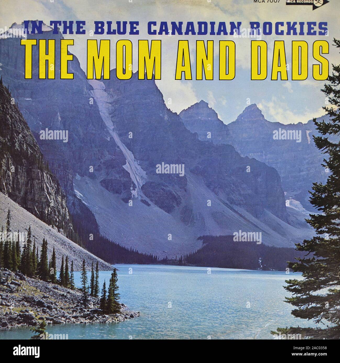 THE MOM AND DADS In The Blue Canadian Rockies - Vintage vinyl album ...