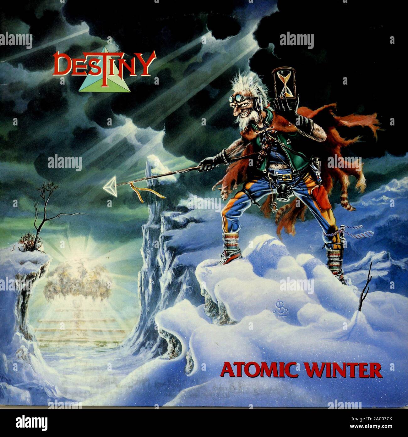 DESTINY Atomic Winter - Vintage vinyl album cover Stock Photo - Alamy