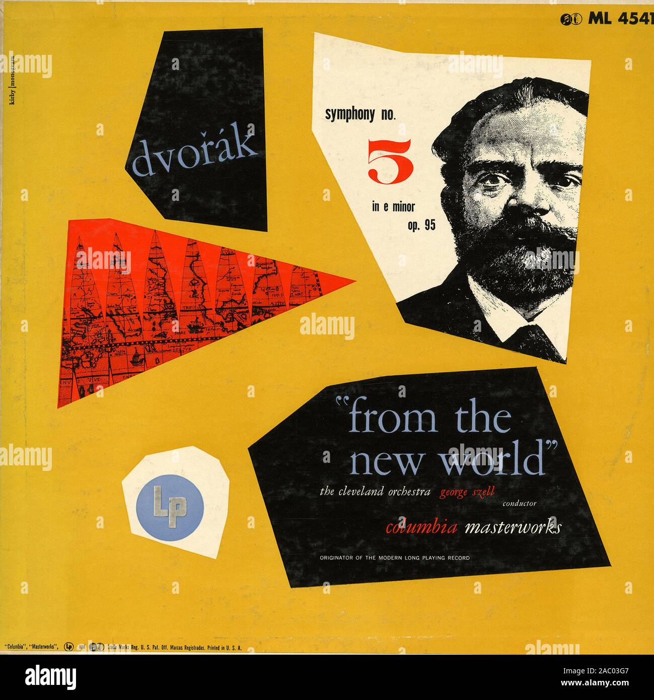 from the new world - Vintage vinyl album cover Stock Photo - Alamy