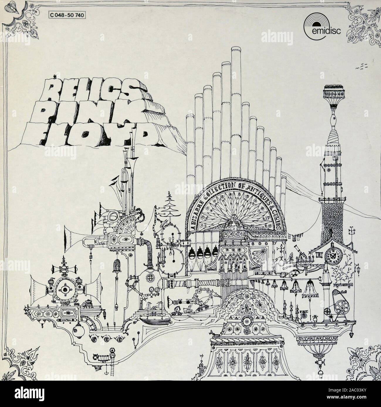 PINK FLOYD - Relics - Vintage vinyl album cover Stock Photo - Alamy