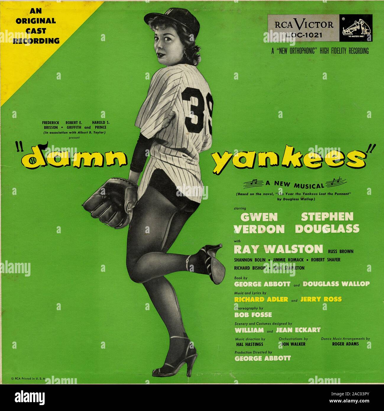 Damn Yankees - Vintage vinyl album cover Stock Photo - Alamy