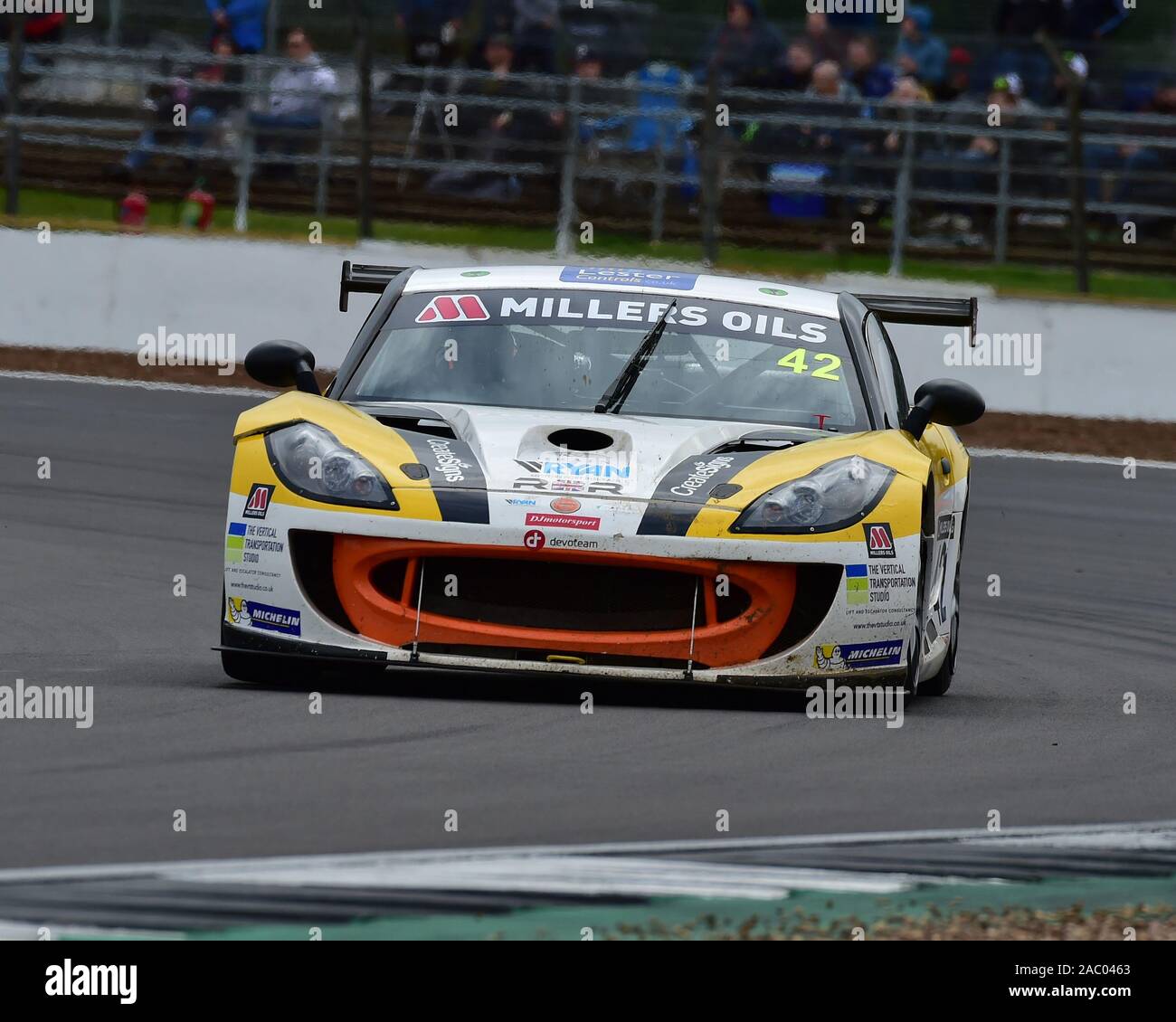 Simon Rudd, Ginetta G55, Ginetta GT4 SuperCup, BTCC Silverstone, Sunday ...