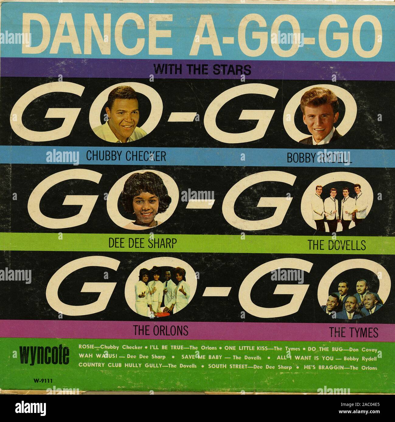 Dance A-Go-Go - Vintage vinyl album cover Stock Photo - Alamy