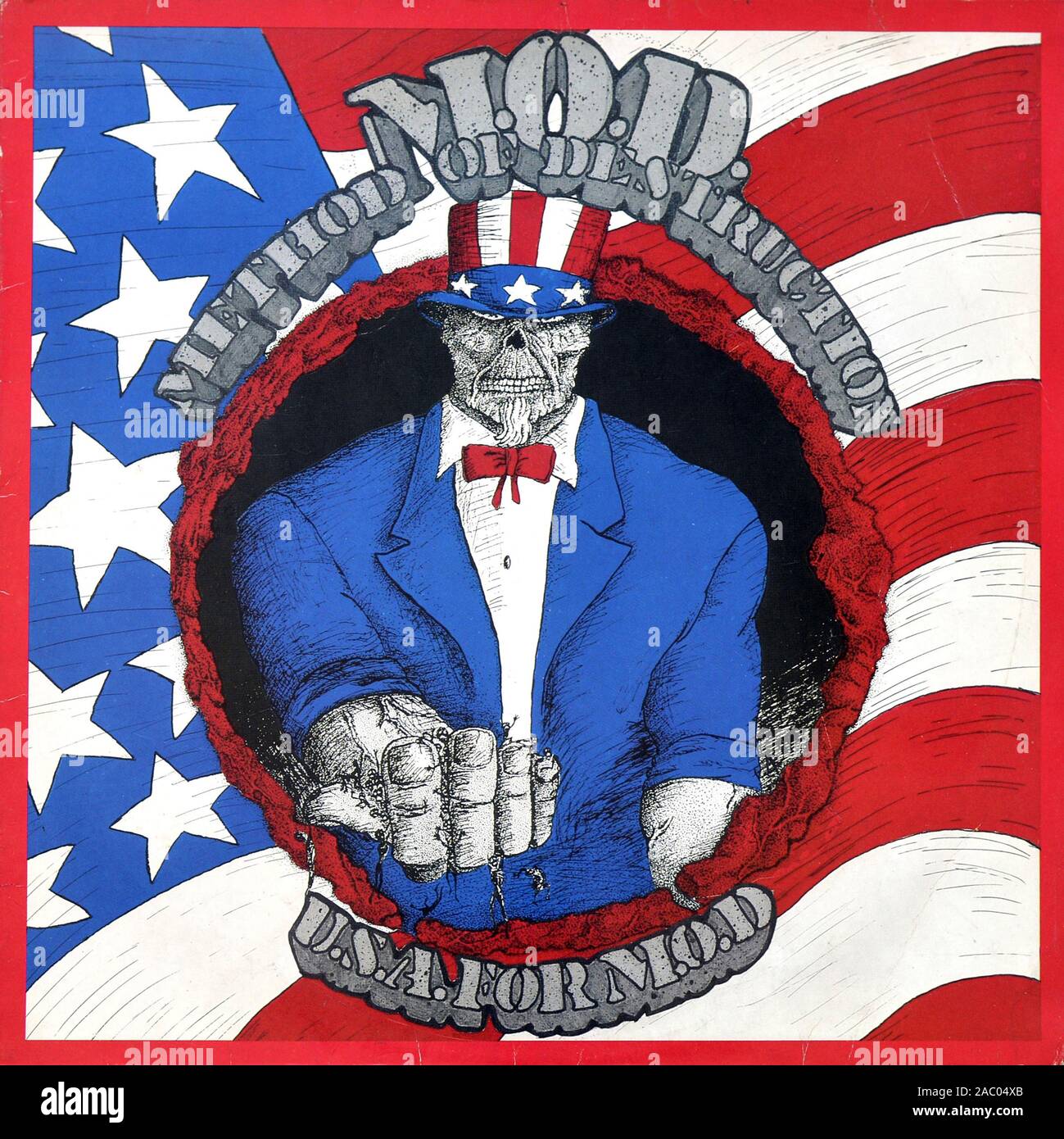 M.O.D. METHOD OF DESTRUCTION . - Vintage vinyl album cover Stock Photo ...