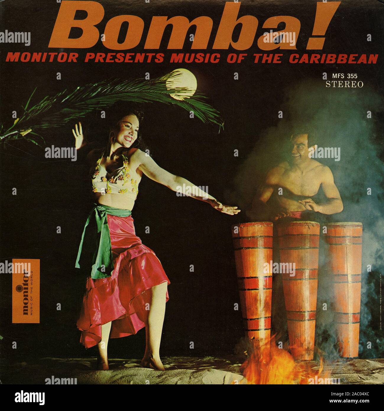 Bomba! - Vintage vinyl album cover Stock Photo - Alamy