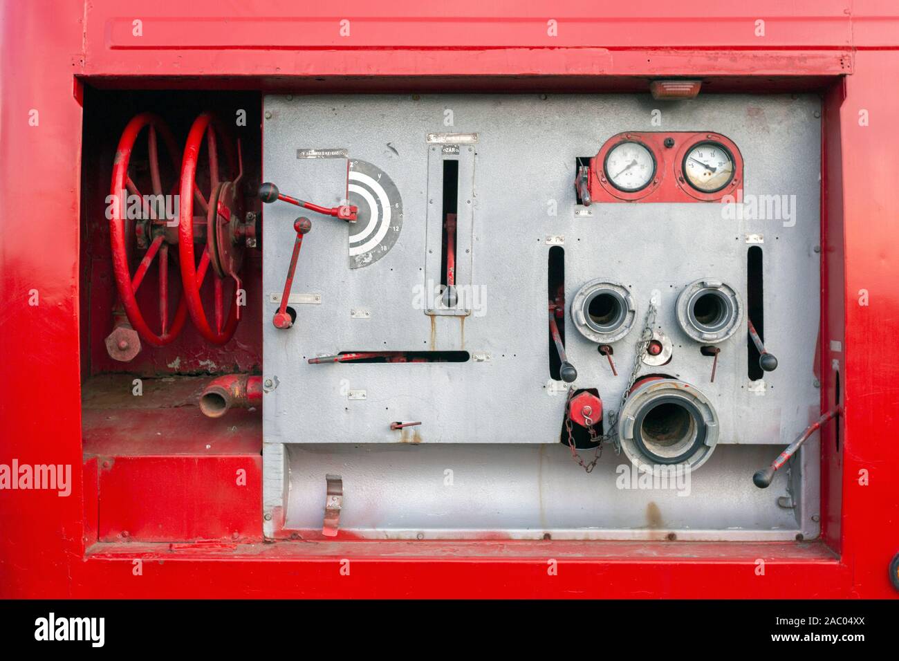 Fire truck control panel hi-res stock photography and images - Alamy