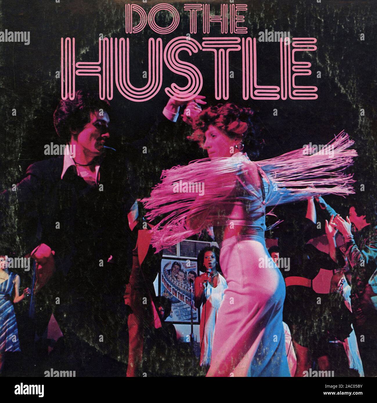 Do The Hustle - Vintage vinyl album cover Stock Photo - Alamy