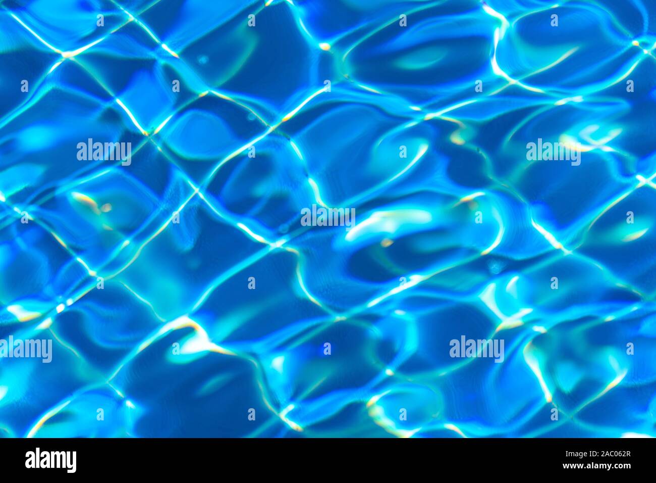 blue water in swimming pool beside the house Stock Photo - Alamy