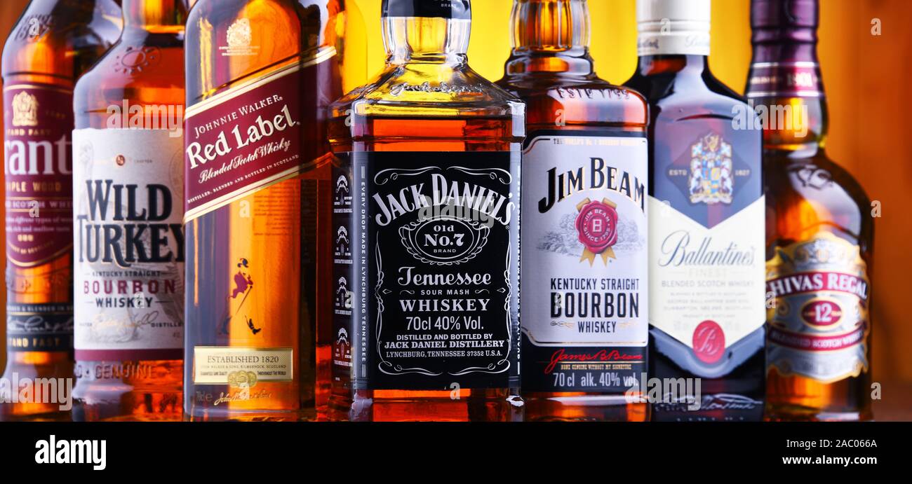Popular Liquor Brands
