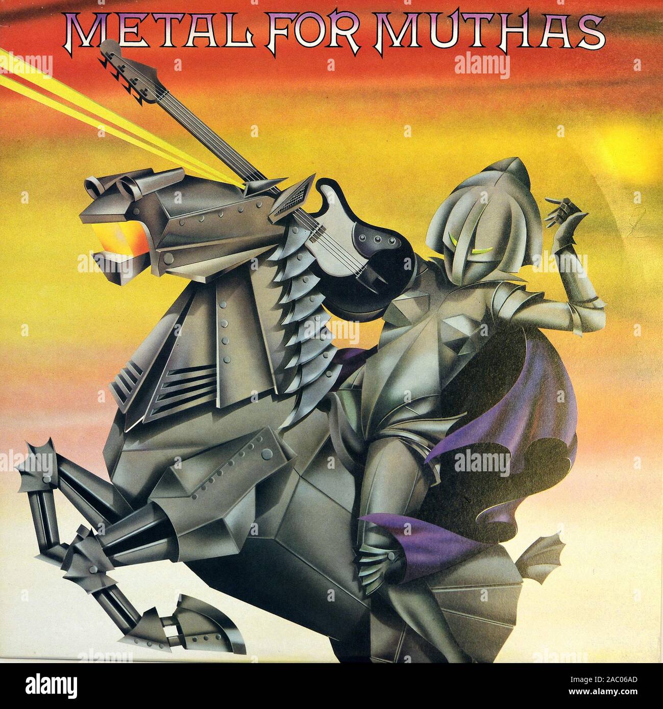 VA Various Artists Metal for Muthas - Vintage vinyl album cover Stock ...