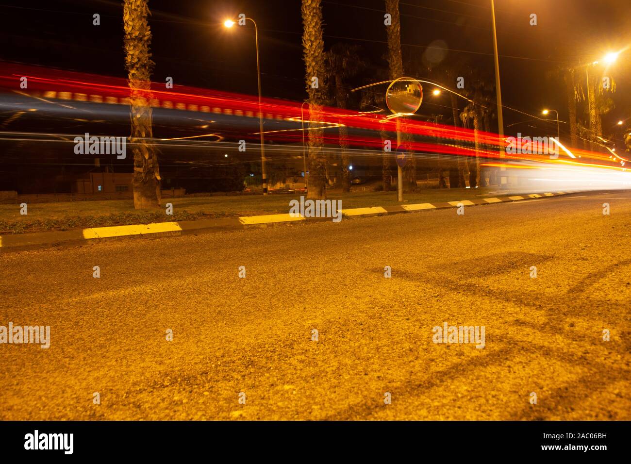 Moving Cars in the night Stock Photo - Alamy